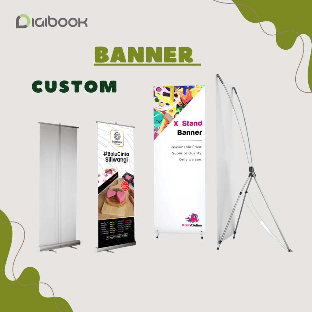 Jual Cetak Banner MMT Custom | Spanduk Custom | X Banner | Roll Up ...