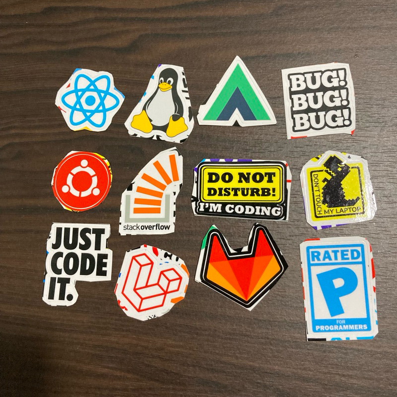 Jual Sticker Pack IT Program Tema Coding Programming Coder Programmer Waterproof Tumblr Laptop ...