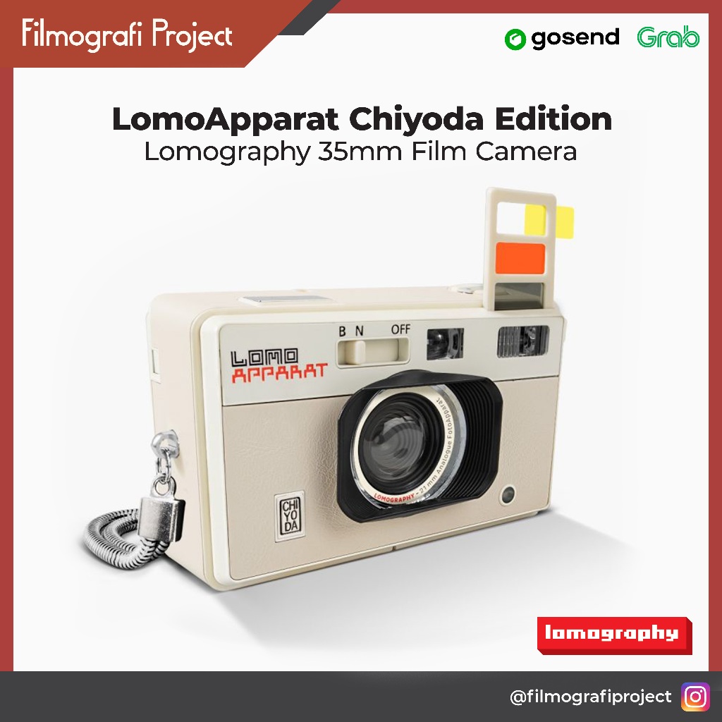 Jual Lomography LomoApparat 21 mm Wide-angle Camera Chiyoda Edition Lomo Apparat - Kamera Pocket ...