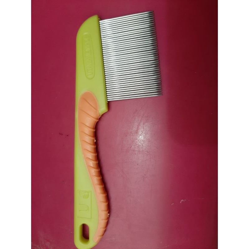 Jual Sisir Serit Besi Gagang panjang ampuh Hilangkan Ketombe dan Kutu ...