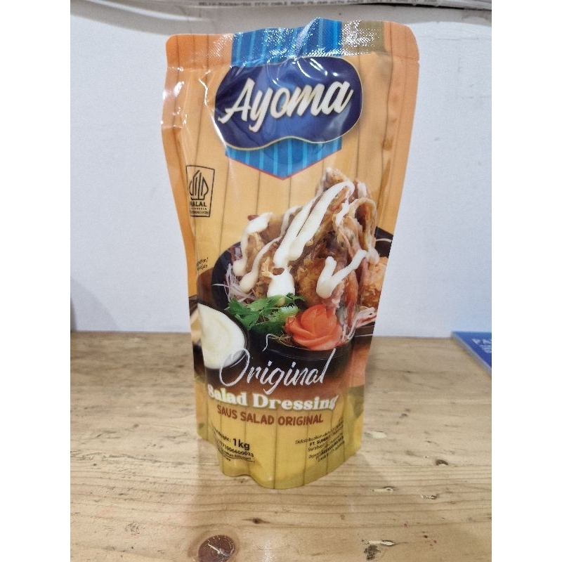 Jual AYOMA Saus Salad Mayonaisse Dressing 1kg Refill Pouch | Shopee ...