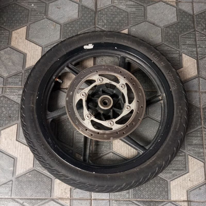 Jual pelek depan bajaj Pulsar 180 ug4 Original Copotan Motor | Shopee ...