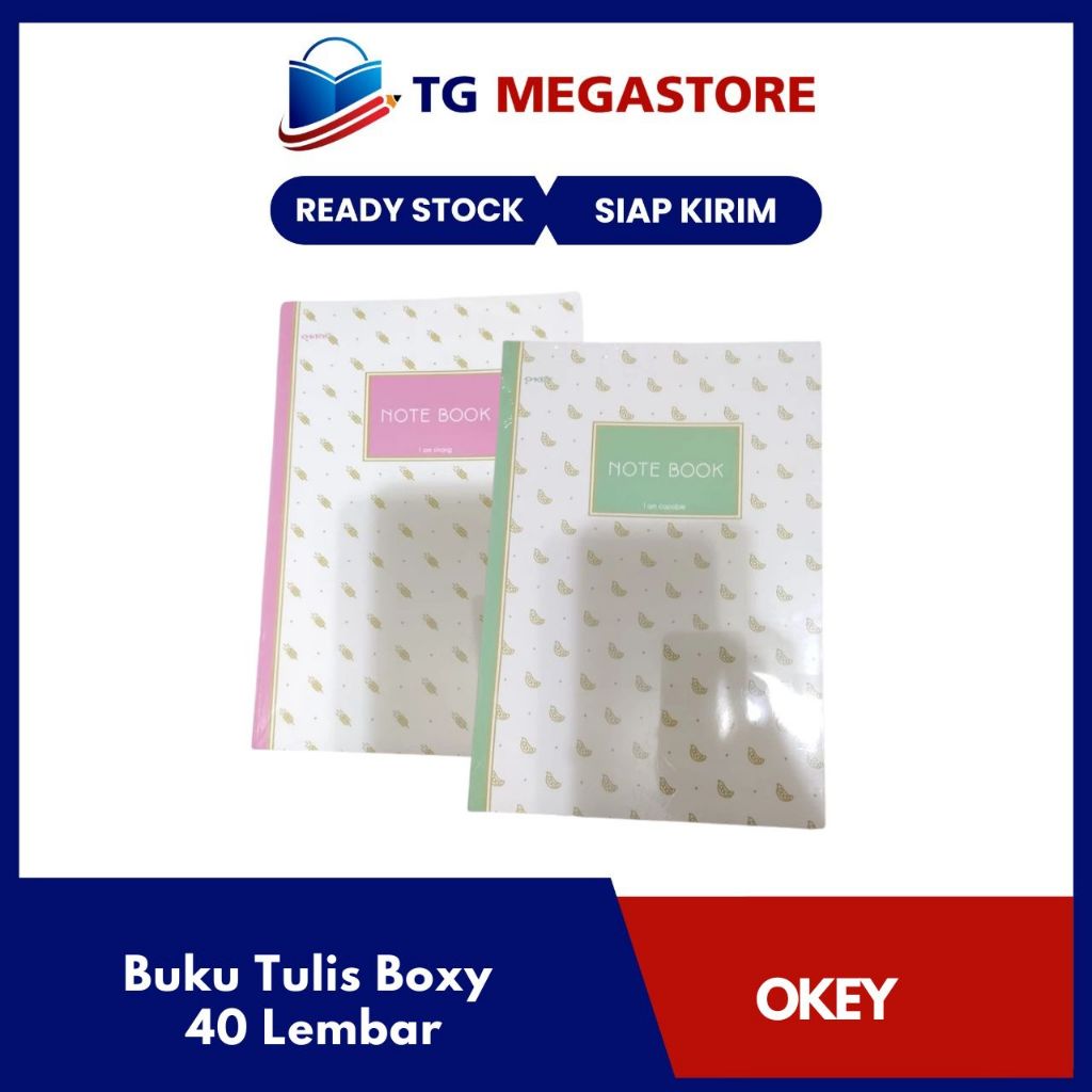 Jual Buku Tulis Okey Boxy 40 Lembar | Shopee Indonesia