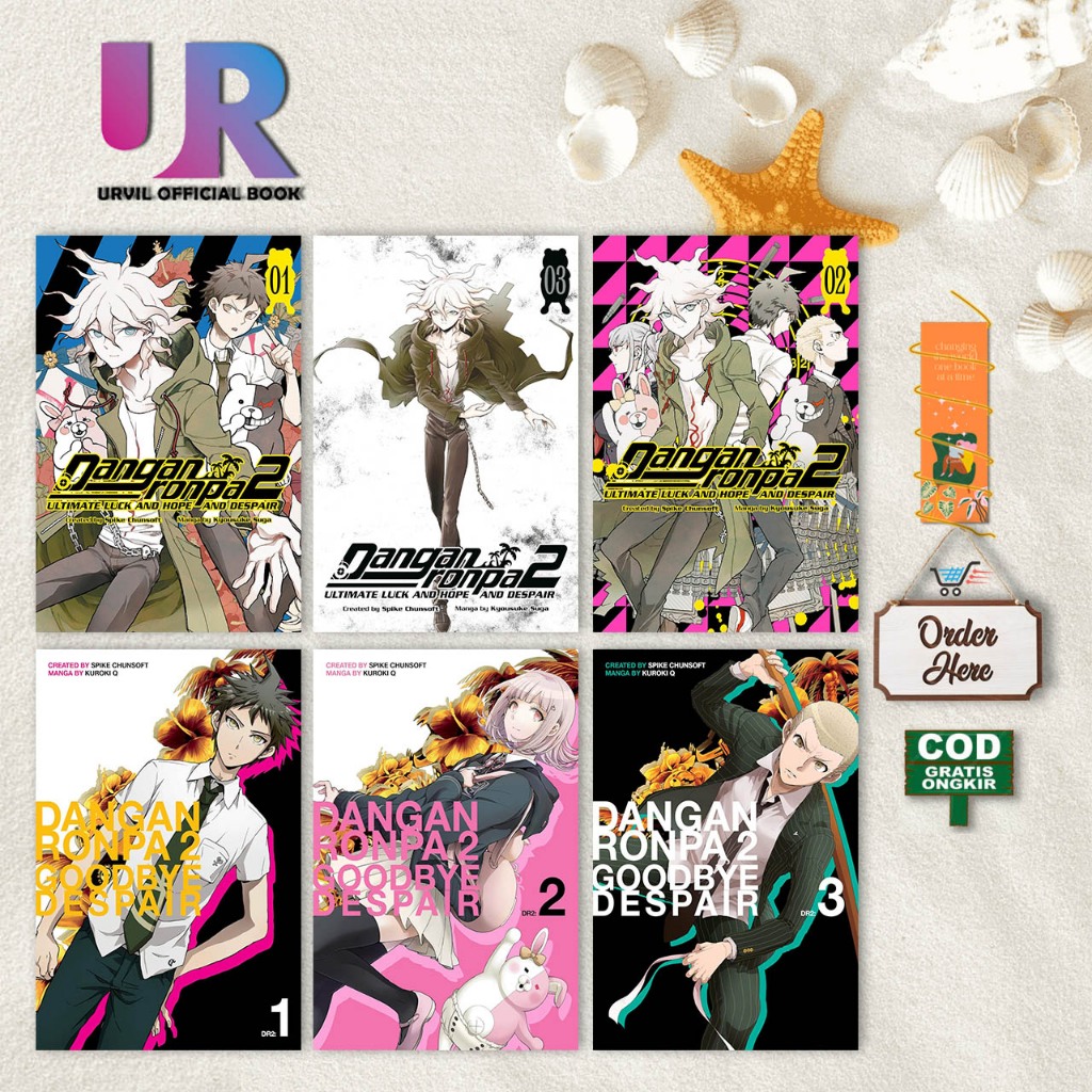 Jual Danganronpa 2 Ultimate Luck and Despair Vol 01 - 03 + Goodbye ...