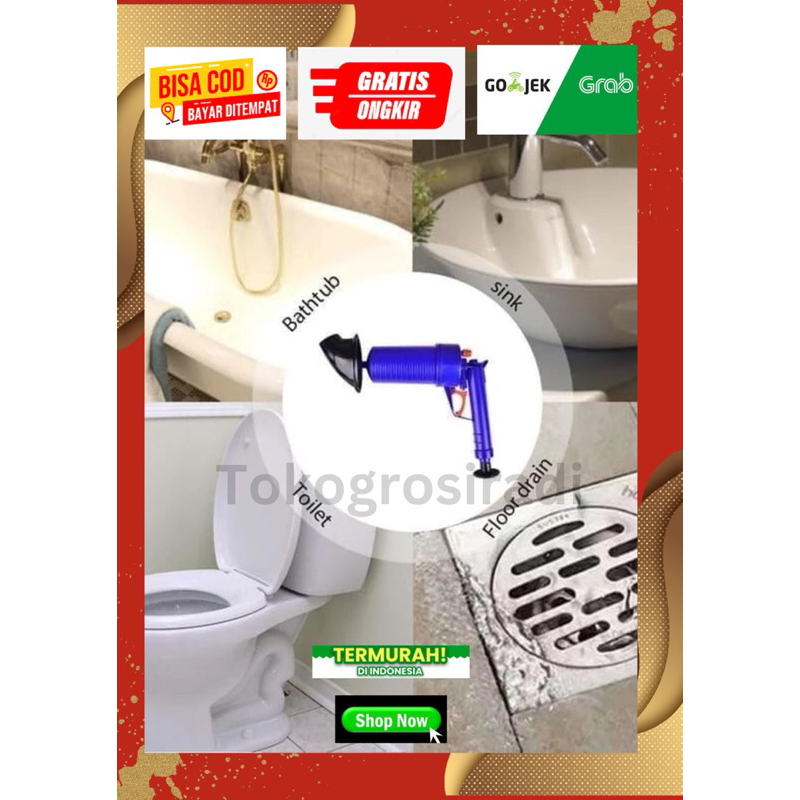 Jual Pompa Sedot Saluran Wc Westafel Ledeng Pompa Sedot Air High ...
