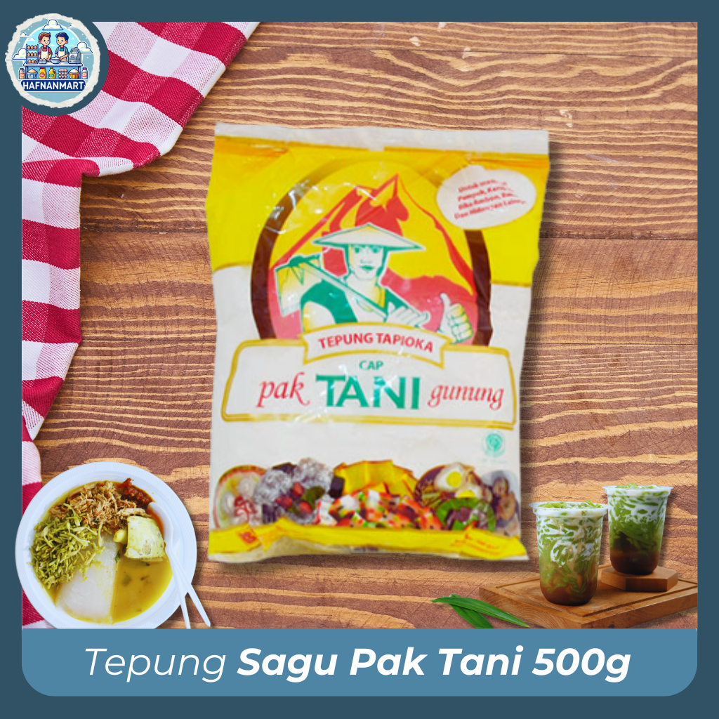 Jual Tepung Sagu Pak Tani 500g | Shopee Indonesia
