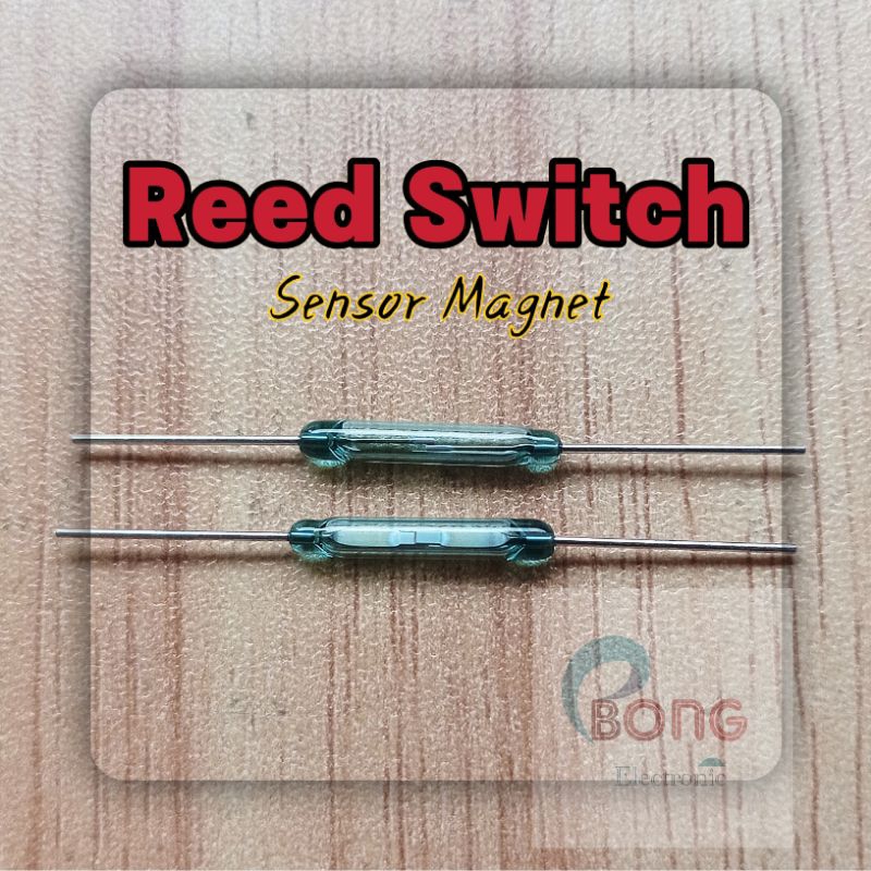 Jual Reed Switch sensor saklar magnet normally Open ( kena magnet ON ) | Shopee Indonesia