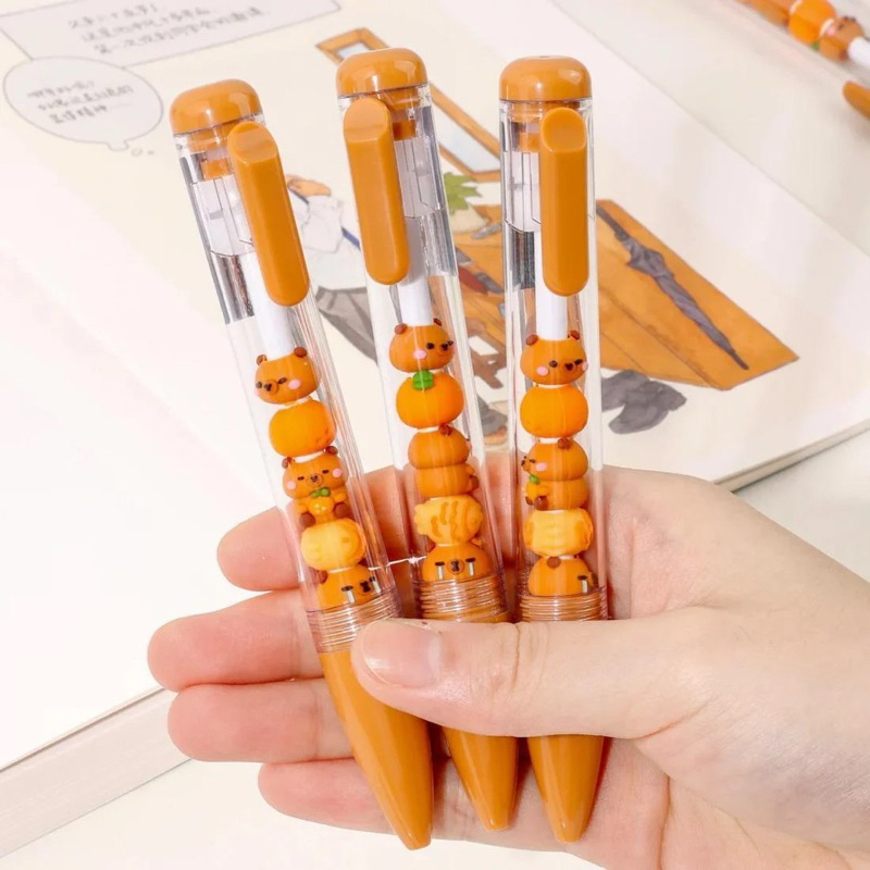 Jual Pen Capybara Gel 3D Tumpuk Pulpen Ballpoint New | Shopee Indonesia