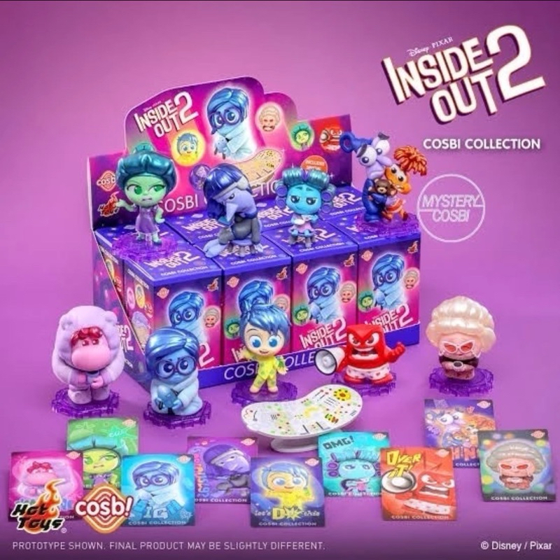 Jual Hot Toys Inside Out 2 Series 2 Cosbi Collection Cosbaby Blind Box ...