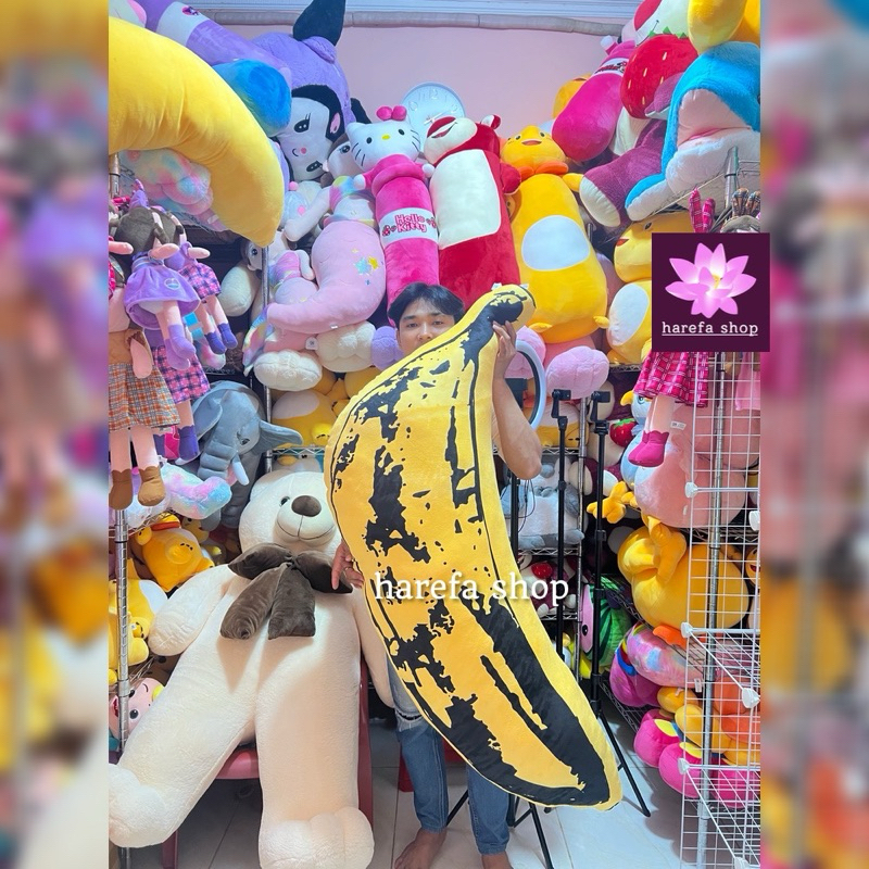 Jual Boneka Guling Pisang Ukuran Super Giant 2Meter | Shopee Indonesia