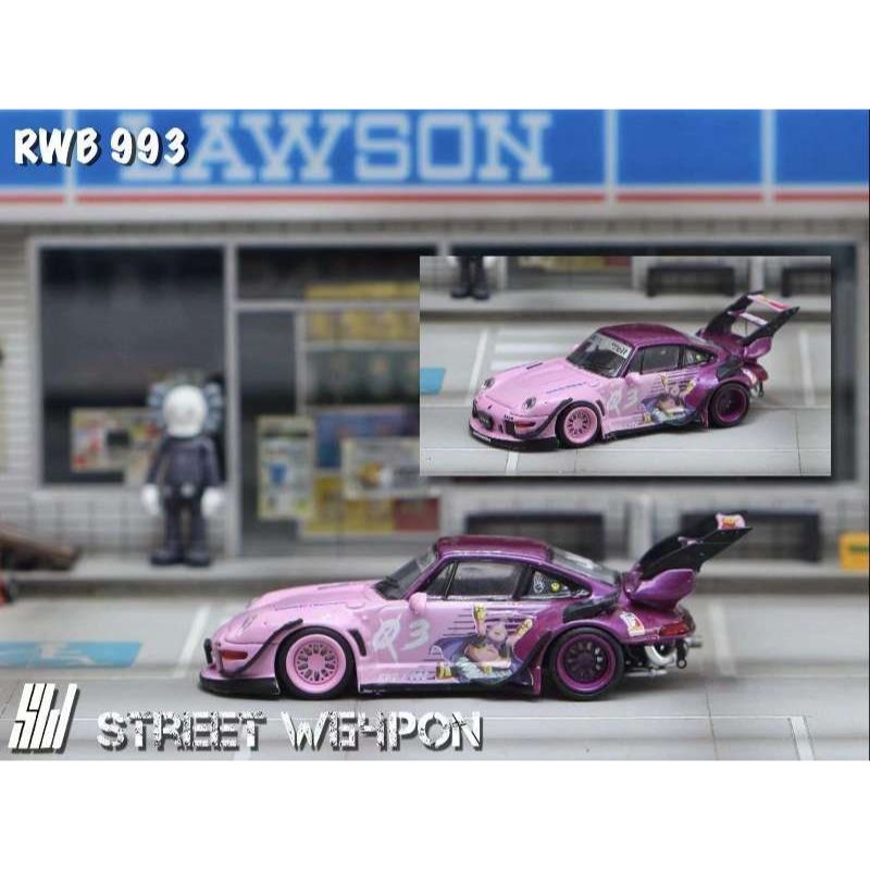 Jual Street Warrior 1:65 Porsche RWB 993 911 Dragon Ball Livery Majin ...