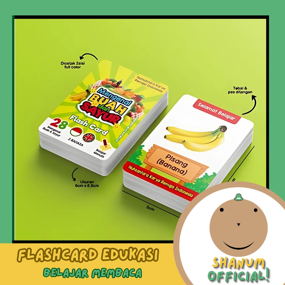 Jual Mainan edukatif - Flashcard Mainan Edukasi Anak Hijaiyah Huruf ...