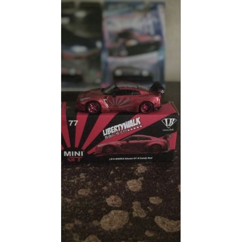 Jual Mini Gt Nissan GT-R R35 Candy Red No 77 | Shopee Indonesia