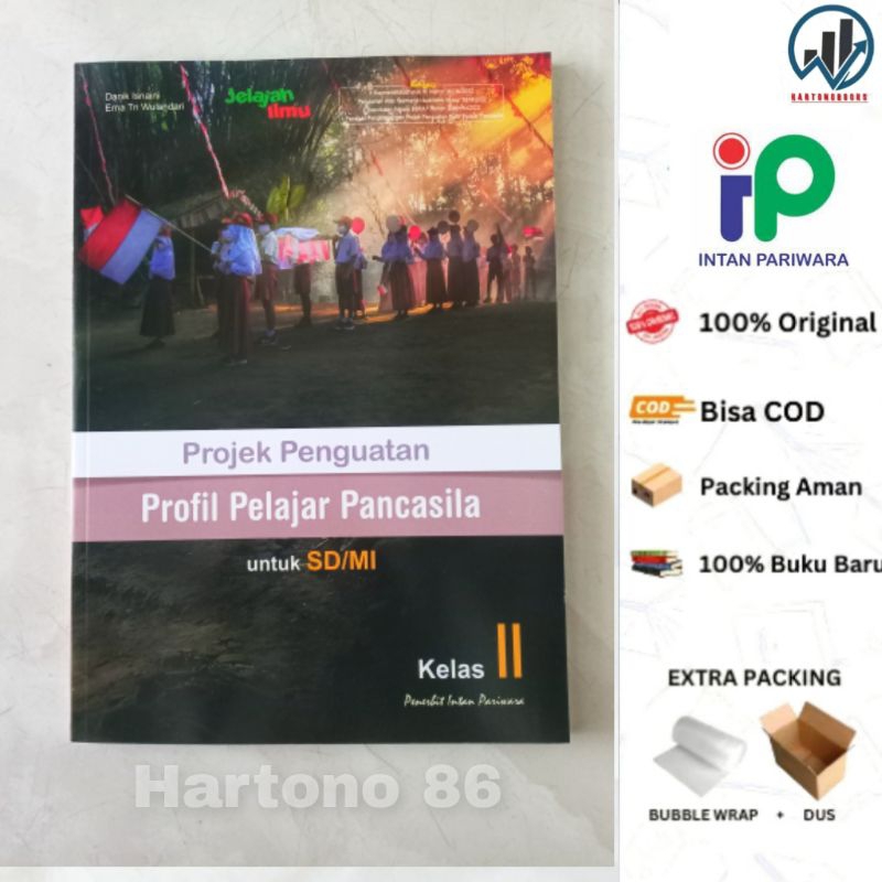 Jual Buku projek penguatan profil pelajar Pancasila P5 SD/MI kelas 2 kurikulum MERDEKA intan ...