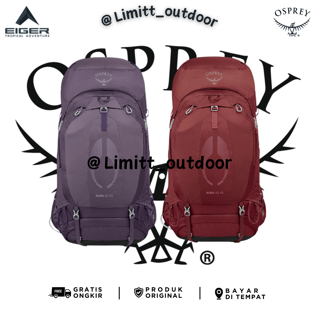 Jual CARRIER OSPREY AURA AG GARANSI RESMI | Shopee Indonesia