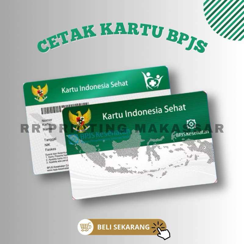 Jual CETAK KARTU BPJS / KIS / ANTI LUNTUR | Shopee Indonesia