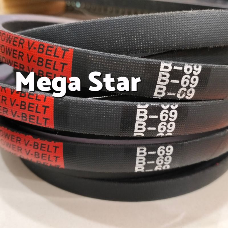 Jual VAN FAN BELT V-BELT B69 B-69 B 69 Merk ASB asli | Shopee Indonesia