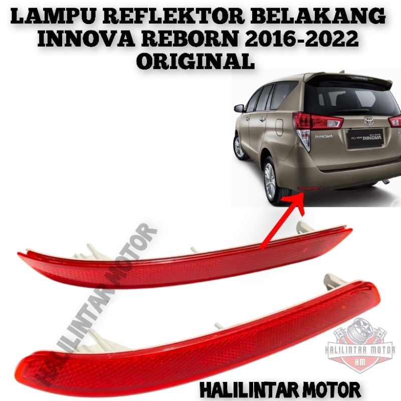 Jual LAMPU REFLEKTOR BELAKANG TOYOTA INNOVA REBORN TAHUN 2016-2022 ...
