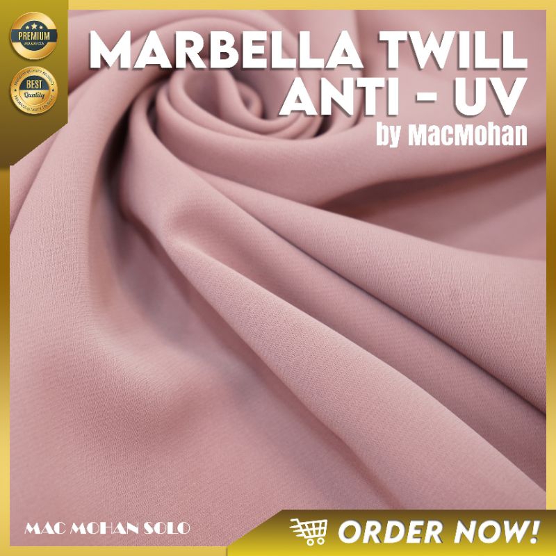 Jual [PREMIUM FABRIC] KAIN MARBELLA TWILL STRETCH KAIN MARBELA TWIL ...