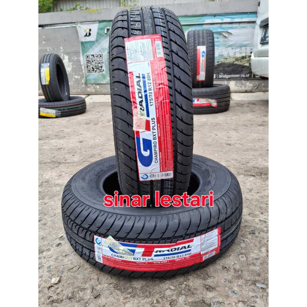 Jual Ban GT CHAMPIRO RADIAL BXT PLUS 175 70 R12 80 H cocok Ban Mobil ...