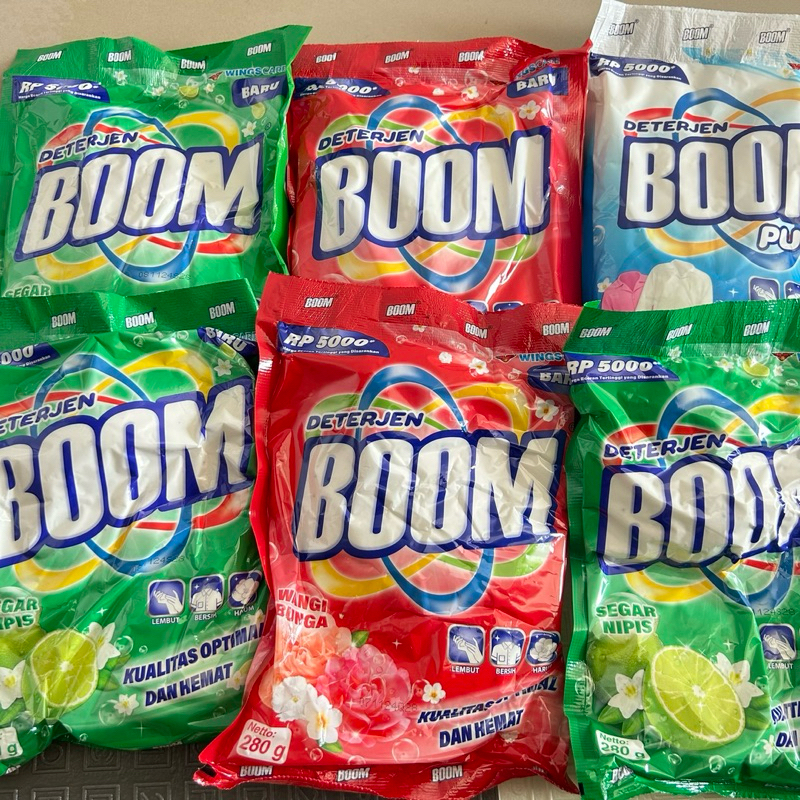 Jual BOOM DETERGEN BUBUK 315 gr | Shopee Indonesia