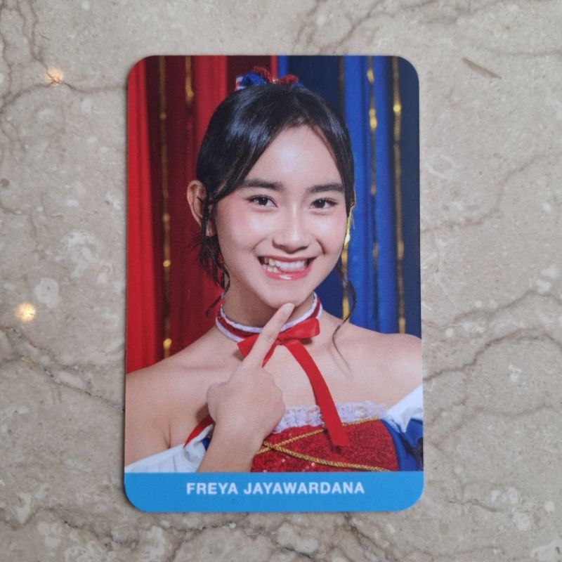 Jual Photocard PC JKT48 Freya Circus 26th Single MnG 2025 | Shopee Indonesia