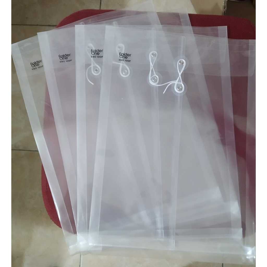 Jual Folder One - Map Tali Plastik Ukuran Folio Transparan | Shopee ...