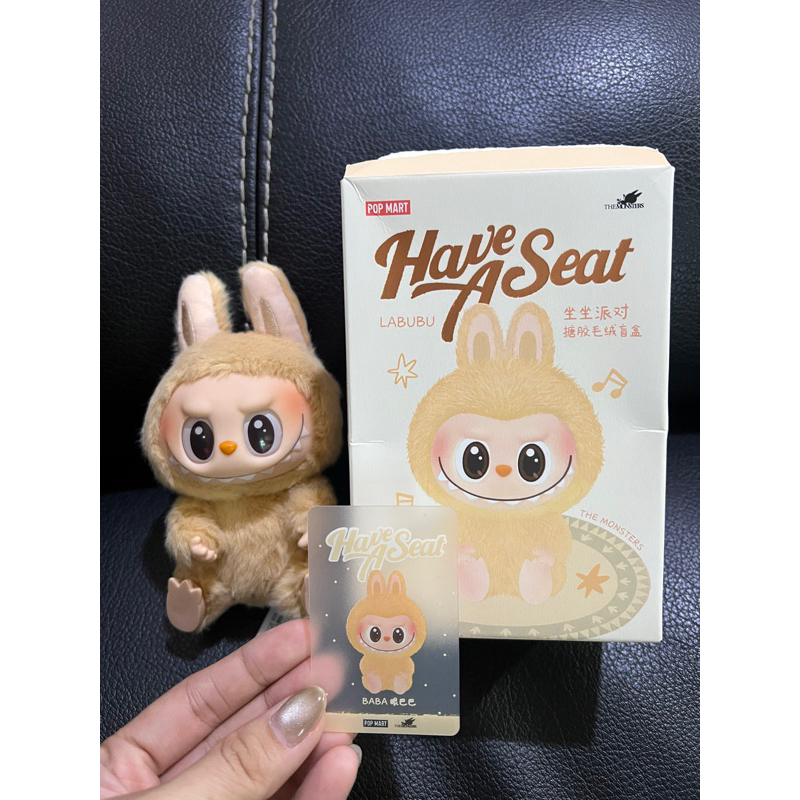 Jual Have a Seat Labubu Original Pop Mart BaBa | Shopee Indonesia