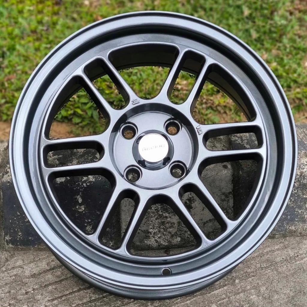 Jual Velg Enkei RPF1 | Ring 16 Pcd 4x100 Lebar 7 ET 40 Warna Greey ...