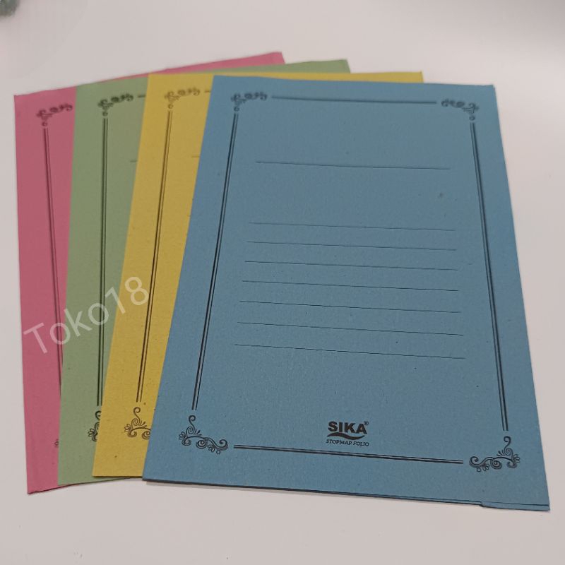 Jual 25 Pcs Map Folio Murah Sika R&R / Stopmap Folio Murah | Shopee ...