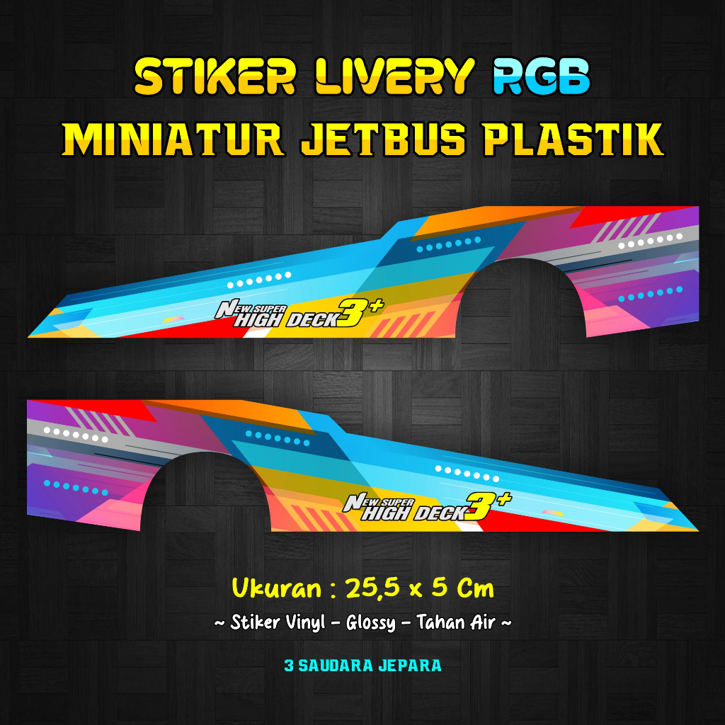 Jual Stiker Cutting LIVERY BUS Plastik | Shopee Indonesia