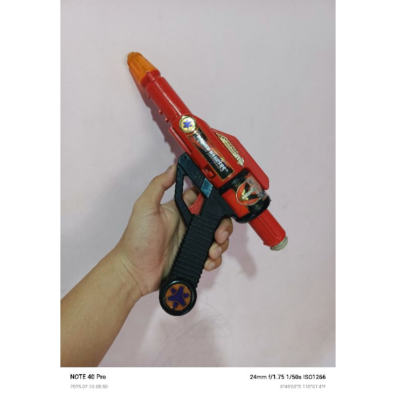 Jual BANDAI Power Rangers Lightspeed Rescue Thermo Blaster | Shopee ...