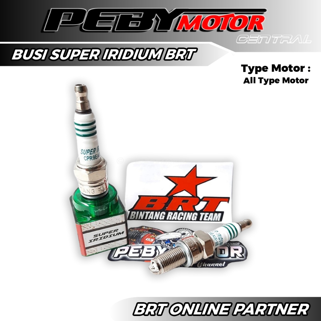 Jual Busi BRT Super Iridium Beat Scoopy Vario Nmax Aerox Mio M3 PCX Semua Type Motor | Shopee ...