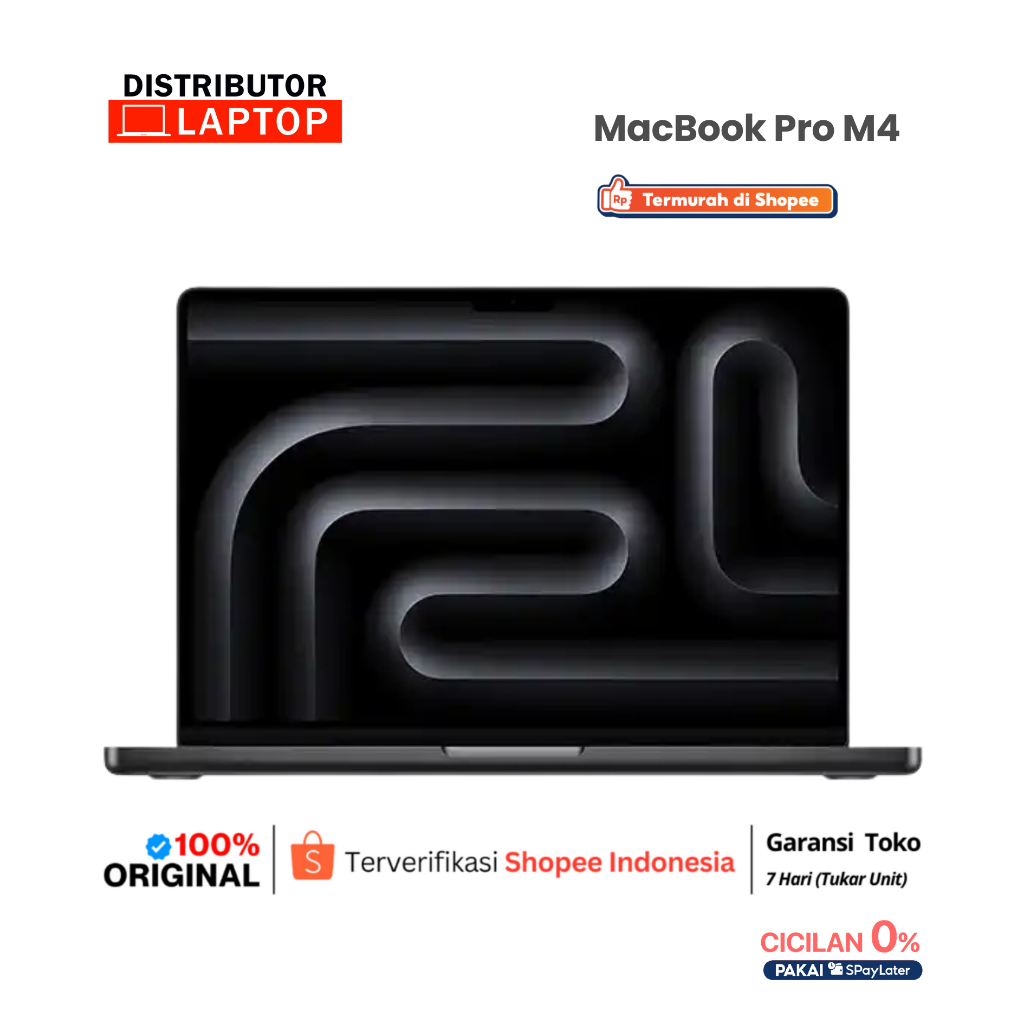 Jual Termurah - MacBook Pro M4 14 inch 2024 Original Garansi 1 Tahun ...