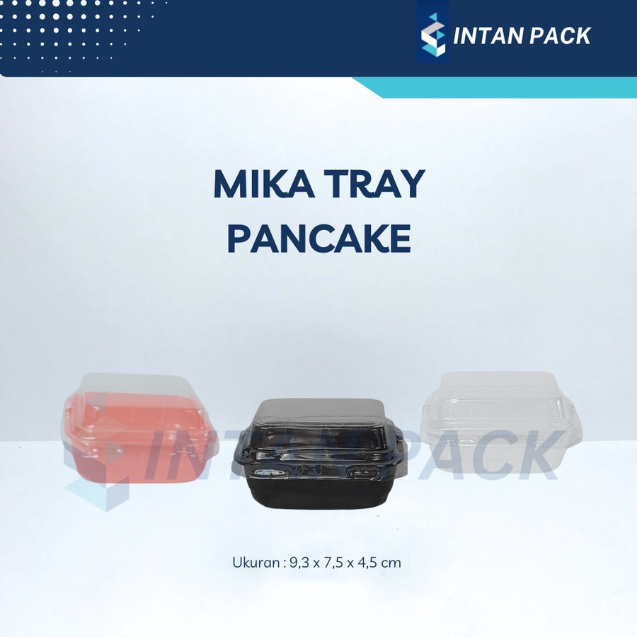 Jual Mika Pancake Mini Kotak Warna / Tray Mooncake Kue Kecil Mini Warna ...