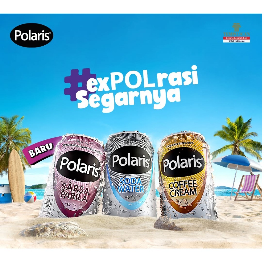 Jual Minuman Berkarbonasi Kaleng Polaris Soda Drink 330 Ml x 3 Varian ...