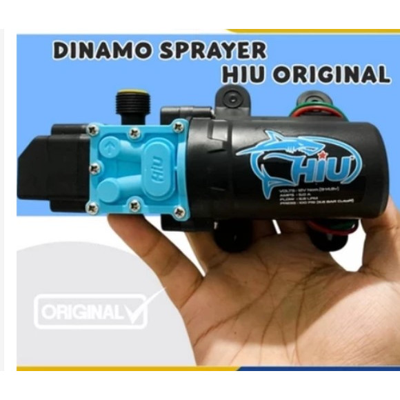 Jual Pompa Dc 12v Hiu 6.5 Bar 5Lpm / Dinamo Pompa Sprayer | Shopee ...