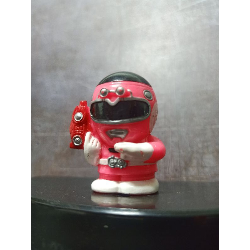 Jual Figure Vinyl Super Sentai Character Car Ranger Pink Chibi Super ...