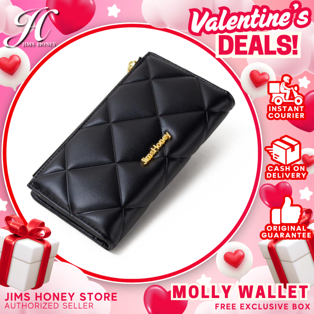 Jual JIMS HONEY MOLLY WALLET DOMPET PANJANG WANITA FREE EXCLUSIVE BOX ...