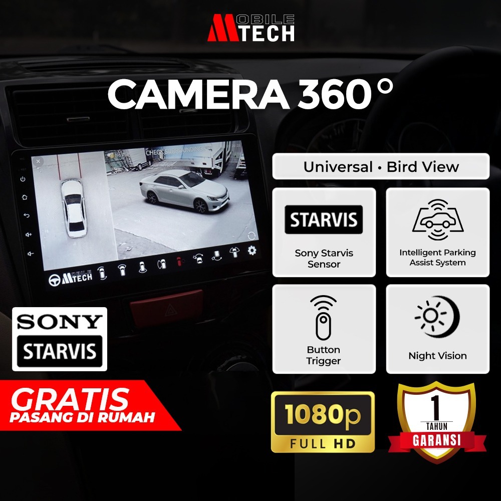 Jual Mobiletech Kamera AVM AHD 360 Universal | Shopee Indonesia
