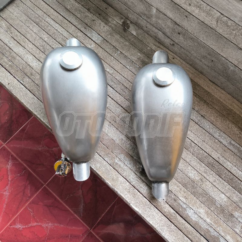 Jual Tangki Custom Peanut Tangki Motor Chopper Plat Tebal Mulus Siap ...