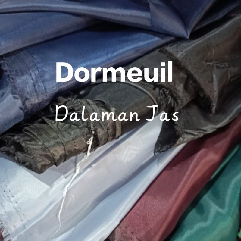 Jual Kain Dormil Dormeuil Saten Puring Jas Blazer Meteran | Shopee ...
