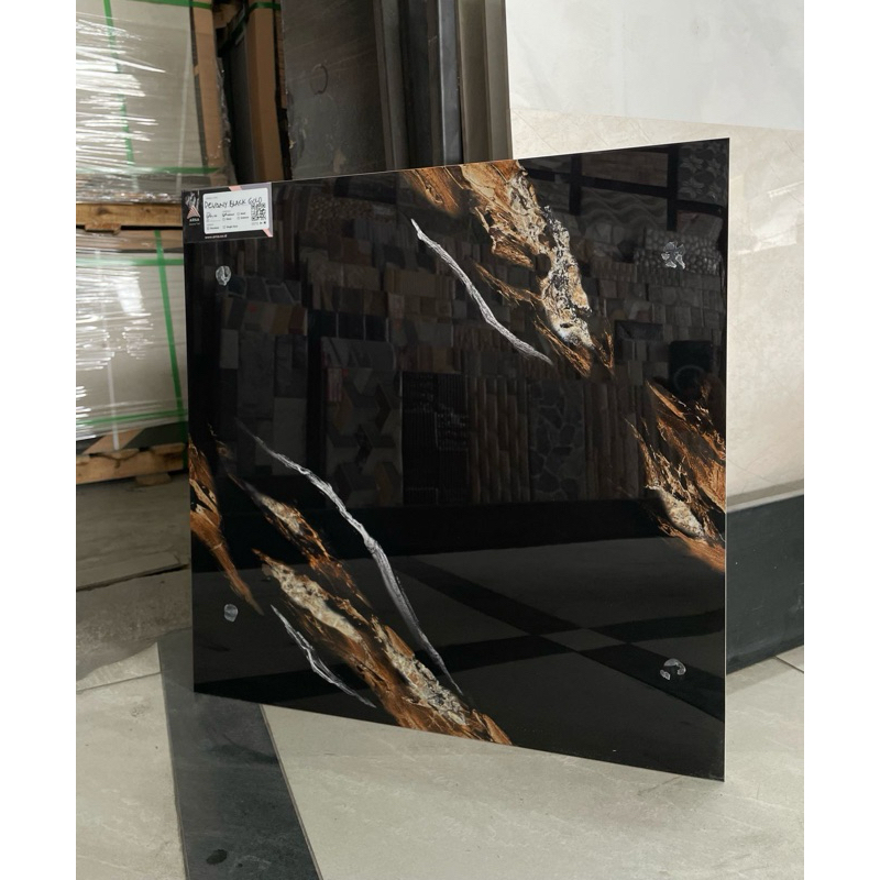 Jual Granit Arna Devany Black Gold 60x60 | Shopee Indonesia