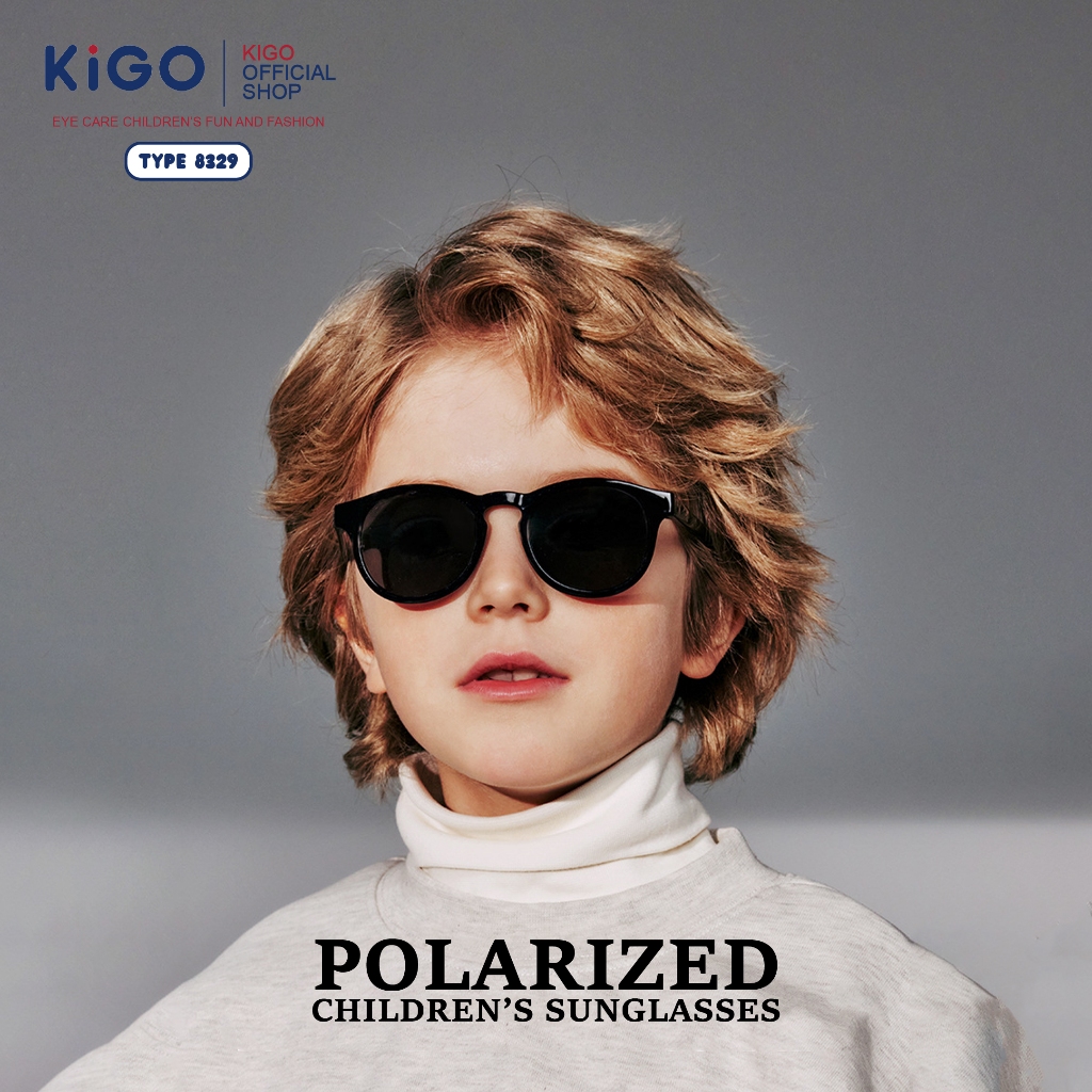 Jual KIGO Kacamata Hitam Sunglasses Polarized Anti Uv TR90 Bulat ...