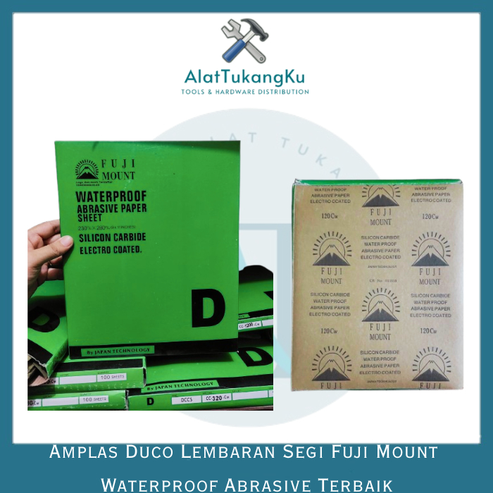 Jual Amplas Duco Segi Lembaran Fuji Mount / Kertas Amplas Full ...
