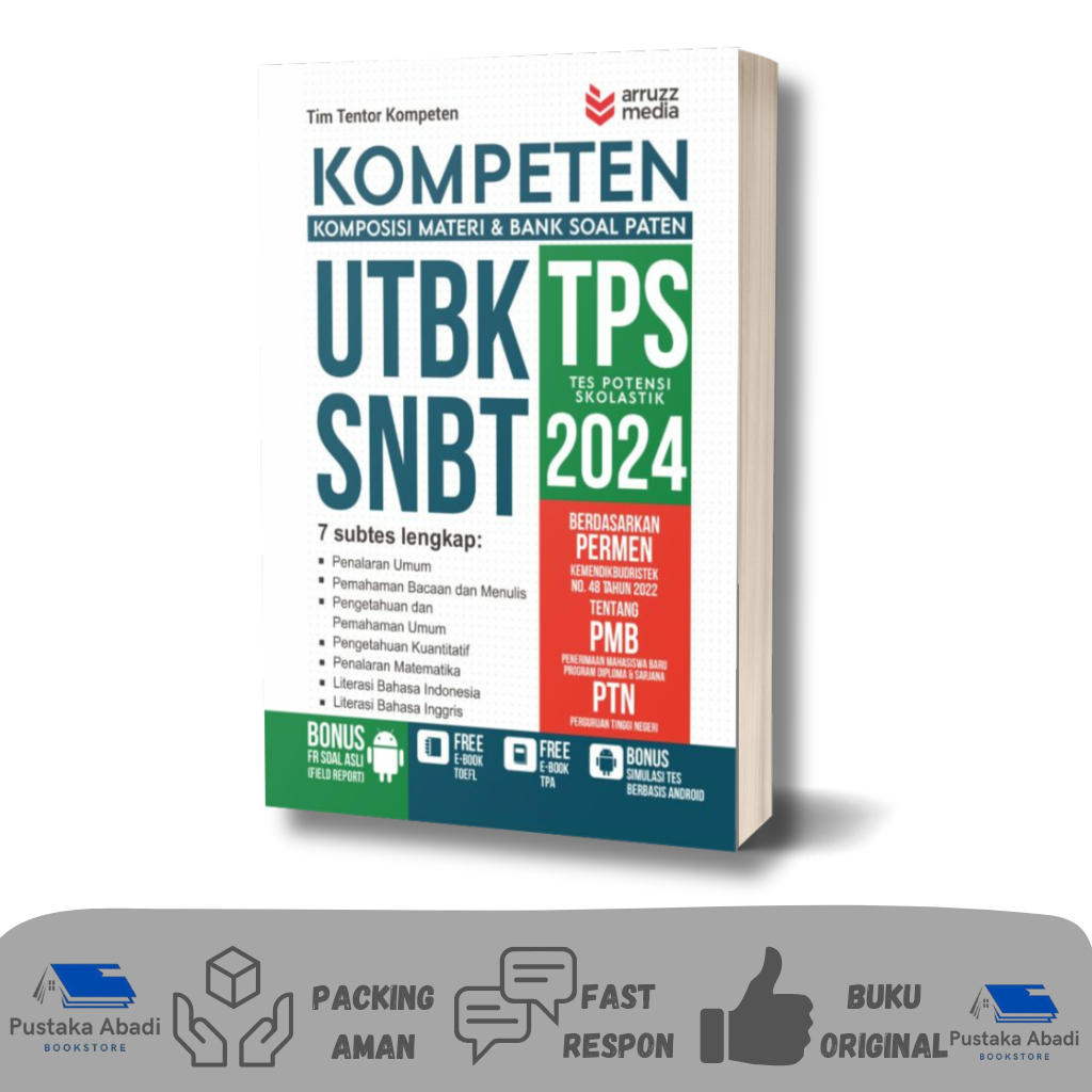 Jual KOMPETEN UTBK SNBT TPS 2024 - Ar - Ruzz Media | Shopee Indonesia