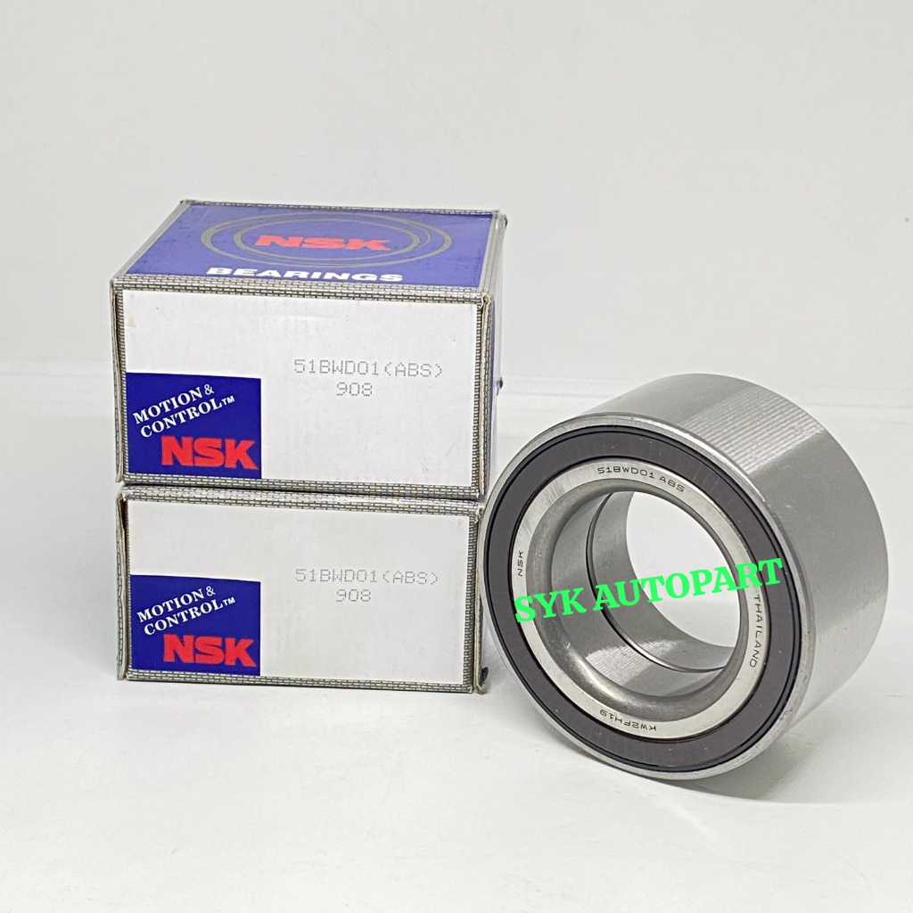 Jual BEARING 51BWD01 NSK BEARING RODA DEPAN CRV GEN 3 HRV 2014 UP 51 ...
