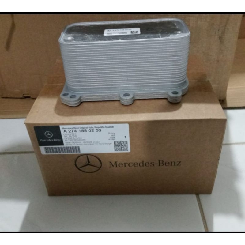 Jual Oil Cooler Untuk Mobil Mercedes Benz Mesin M274 W205 W213 W253 PNP ...