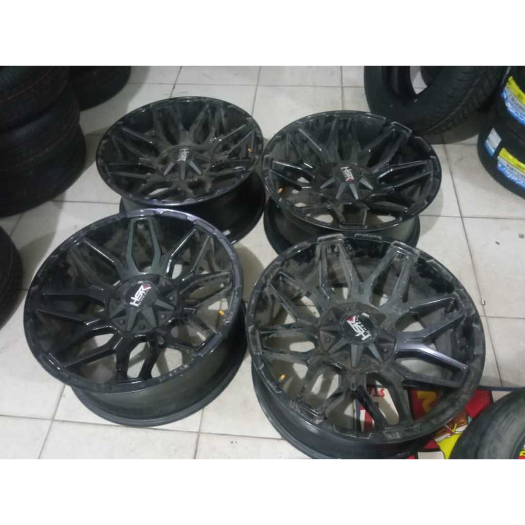Jual VELG MOBIL BEKAS HSR SAL RING 20 LEBAR 9 PCD 6X139 ET0 UNTUK MOBIL ...