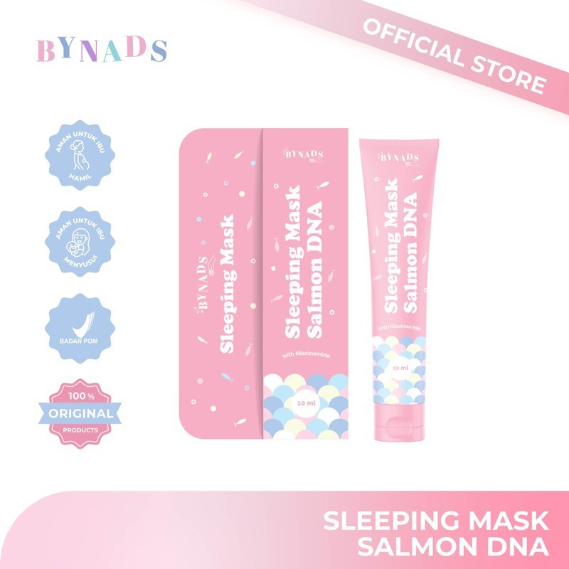 Jual SLEEPING MASK MOISTURIZER 3IN1 SALMON DNA WITH NIACINAMIDE 50GR ...